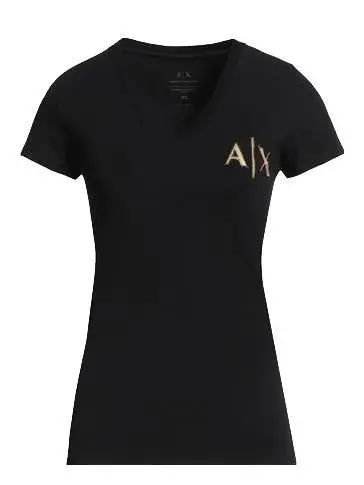 Armani Exchange Printed Jersey T-shirt - Black