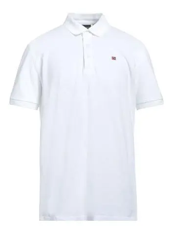 NAPAPIJRI Polo Shirt Size Cotton - White