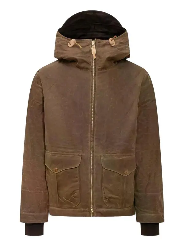 CECCARELLI Hooded Jacket - Brown