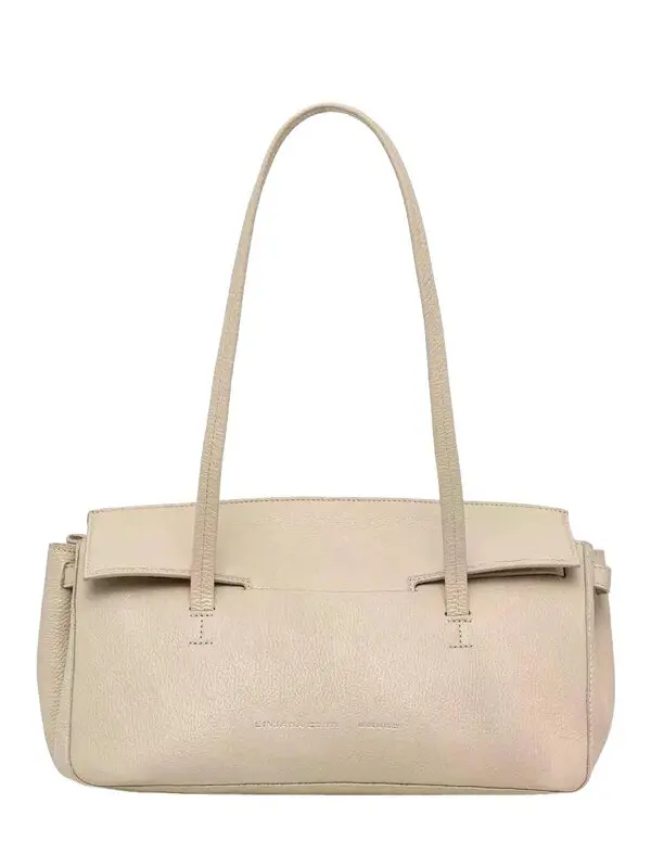 Liviana Conti Leather Top Handle Bag - Neutrals