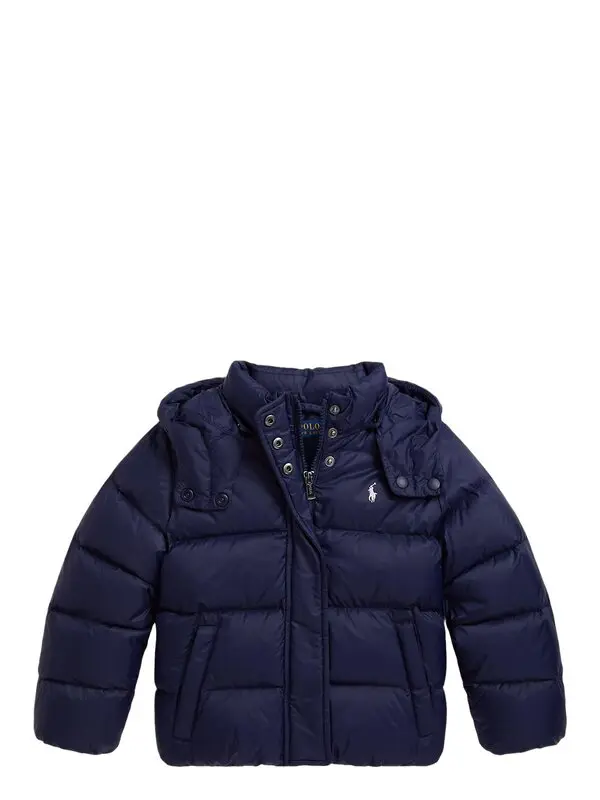 Ralph Lauren Down Hooded Jacket - Newport Navy