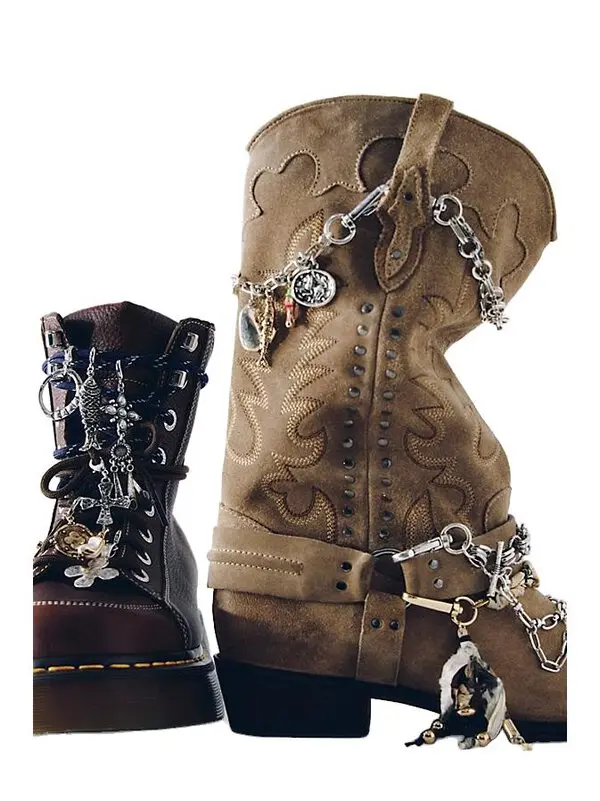 Free People Charmed Boot Swag - Mixed Metal
