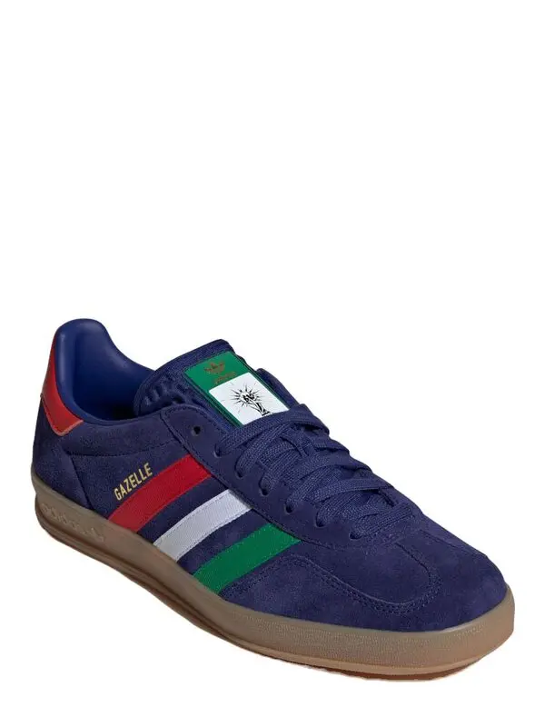Adidas Gazelle Indoor Sneakers - Victory Blue / Green / Better Scarlet