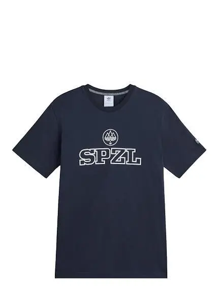 Adidas Spzl Logo Tee Shirt - Black