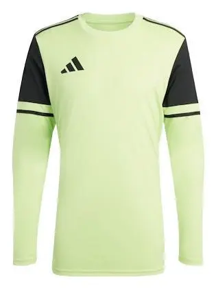 Adidas Squadra 25 Goalkeeper Long Sleeve Jersey - Pulse Lime Black