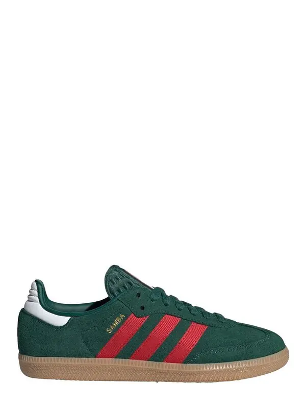 Adidas Samba Og Fifa World Cup 2026 Portugal Sneakers - Team Dark Green/better Scarelet Red/gum
