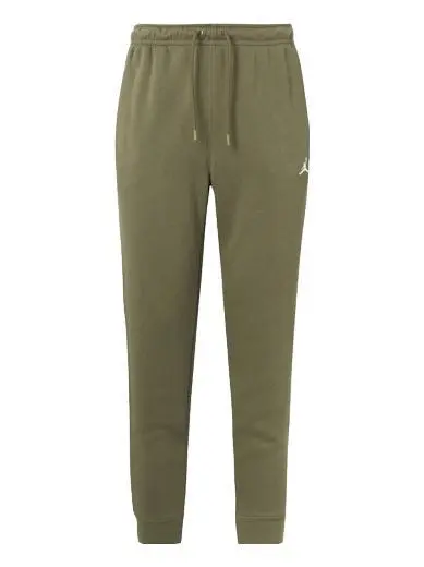 Nike Jordan Brooklyn Fleece Sweatpant - Medium Olive/sail