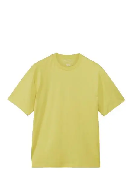 Adidas Y3 Regular Short Sleeve Tee Shirt - Pure Sulfur