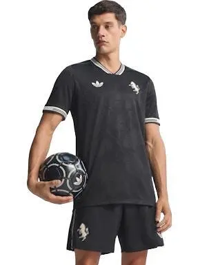 Adidas Juventus 25/26 Third Authentic Jersey - Black Ecru Tint