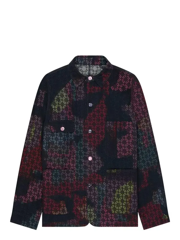 Givenchy Multicolor Denim Monogram Jacket - Multicolored