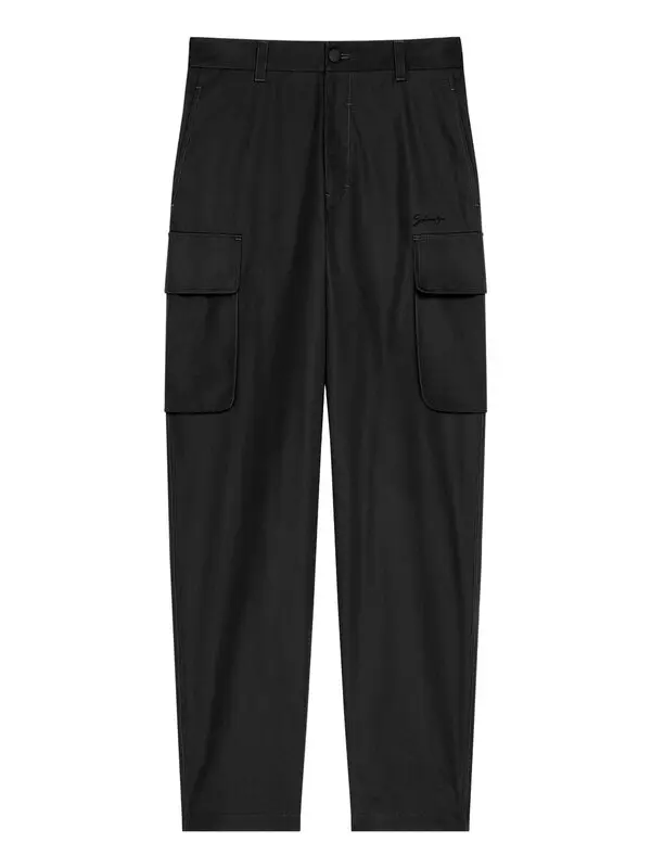 Givenchy Cargo Pants In Cotton - Black