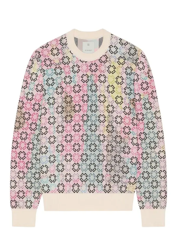 Givenchy Monogram Cotton Sweater - Multicolored