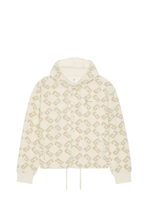 Givenchy Monogram 72 Jacquard Hoodie - Natural