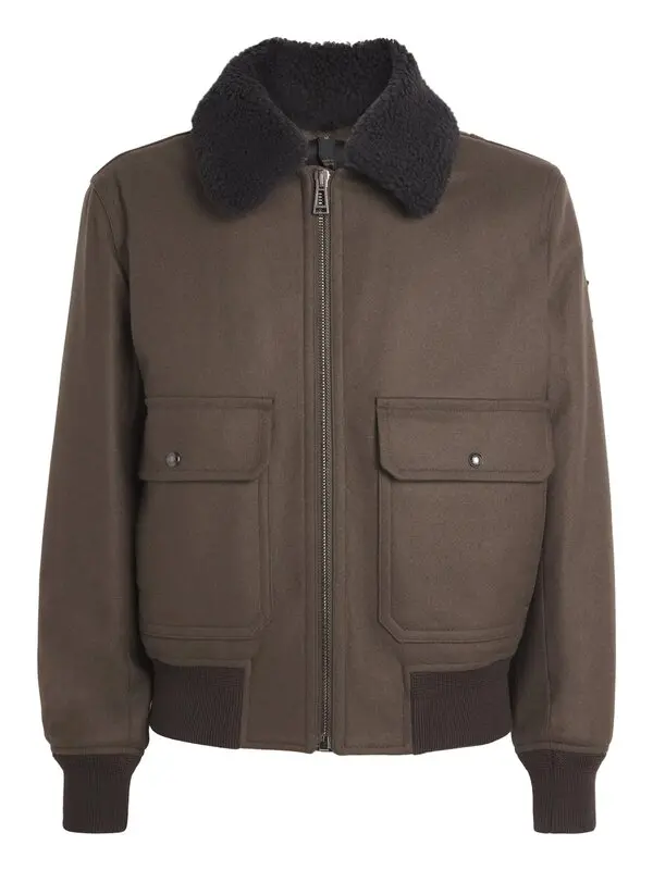Belstaff Wool-blend Welder Jacket - Brown