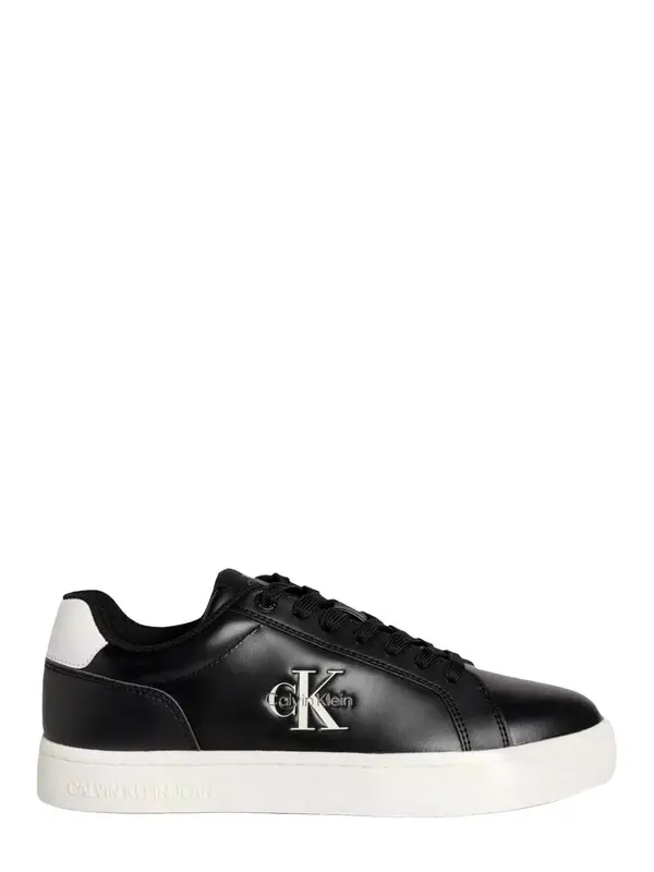Calvin Klein Logo Detail Sneakers - Black