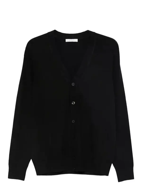 DIKTAT Buttoned Cardigan - Black