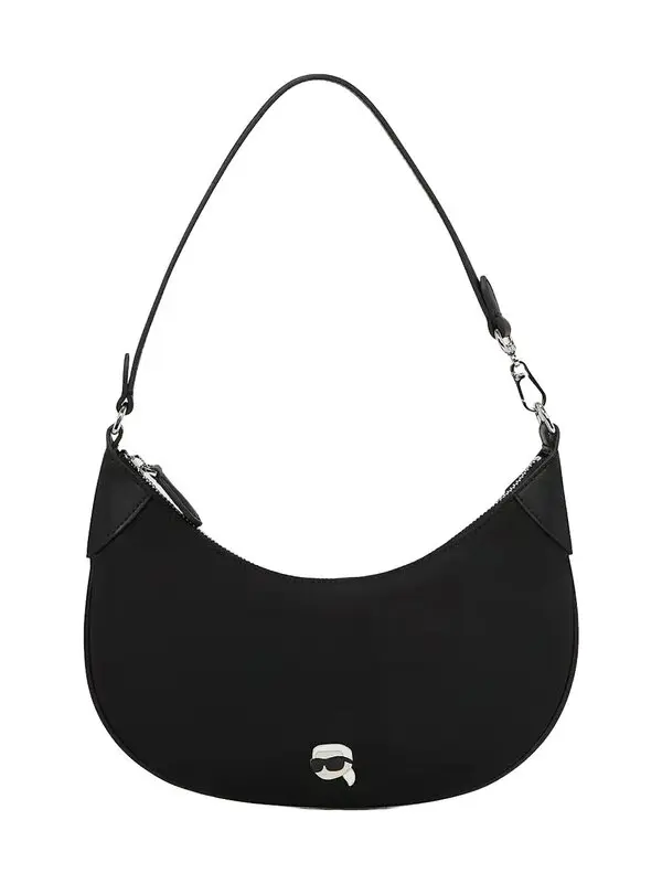 Karl Lagerfeld Ikon Karl Shoulder Bag - Black