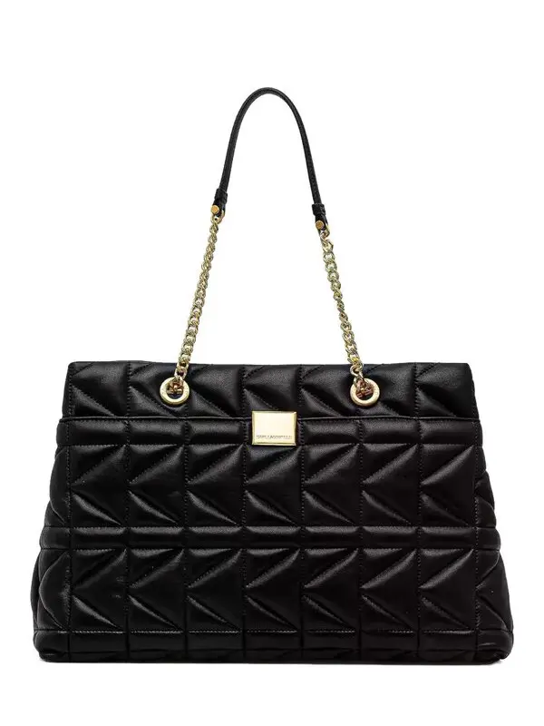 Karl Lagerfeld Chain-strap Tote Bag - Black