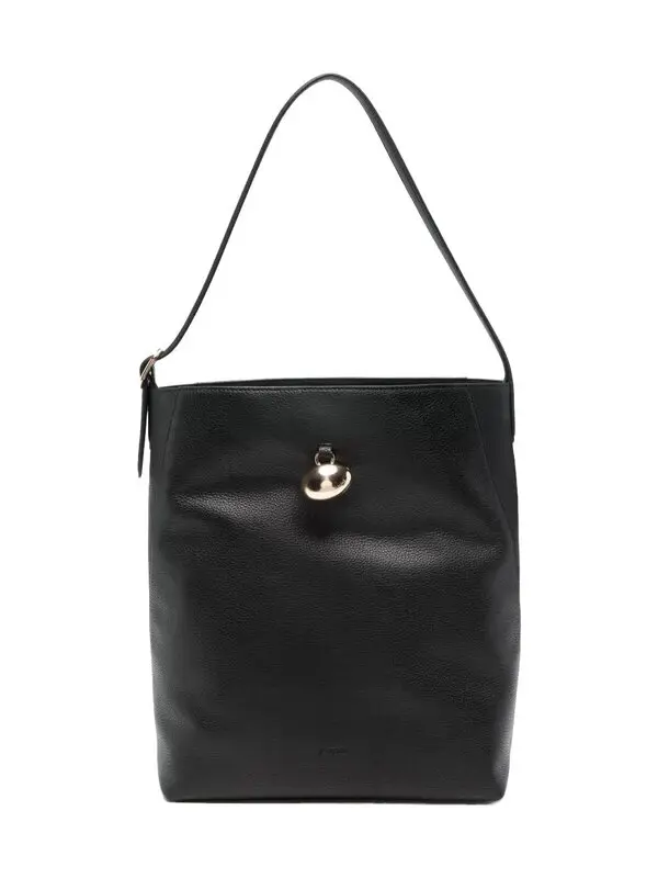Cafuné Drop Hobo Shoulder Bag - Black