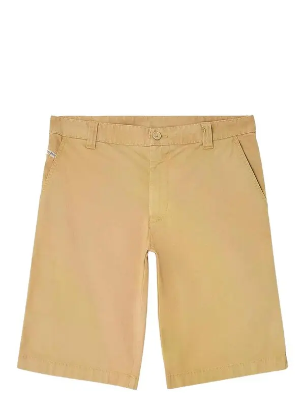 Diesel Button-fastening Shorts - Neutrals