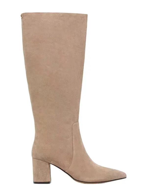 TWINSET 70mm Point-toe Knee-high Boots - Neutrals
