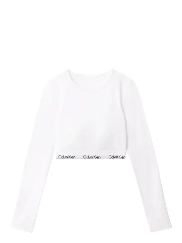 Calvin Klein Icon Long-sleeve T-shirt - White