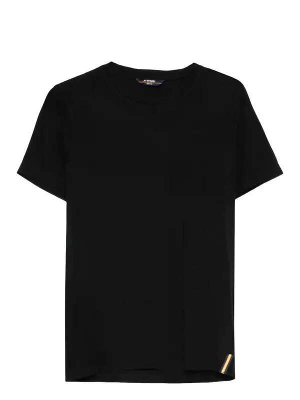 K-WAY Crew-neck T-shirt - Black