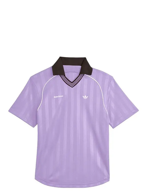 ADIDAS BY WALES BONNER Jacquard Football T-shirt - Purple