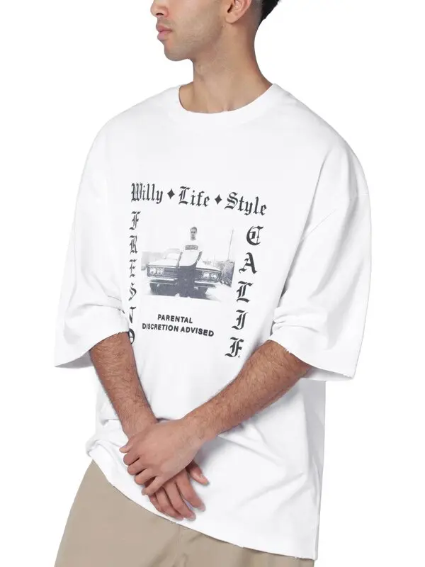 WILLY CHAVARRIA Willy Life Style Northsider T-shirt - White