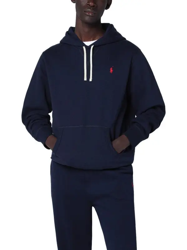 Polo Ralph Lauren Cotton-blend Hoodie - Blue