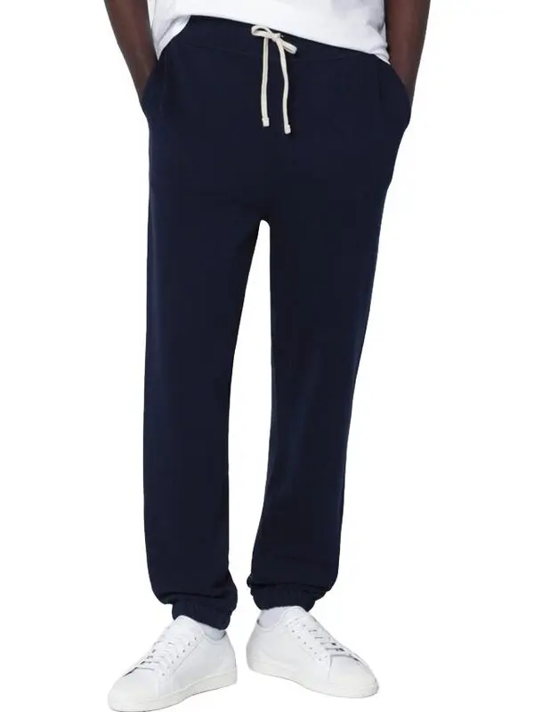 Polo Ralph Lauren Navy Cotton-blend Jogging Pants - Blue