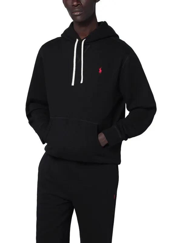 Polo Ralph Lauren Cotton-blend Hoodie - Black