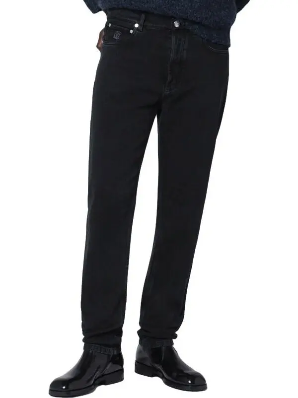 Brunello Cucinelli Regular-fit Jeans - Black