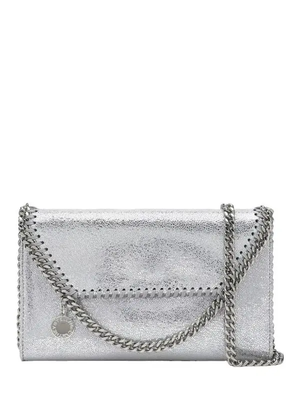 Stella McCartney Falabella Crossbody Wallet Bag - Metal