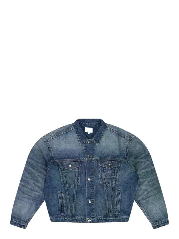 Rhude Button-fastening Denim Jacket - Blue
