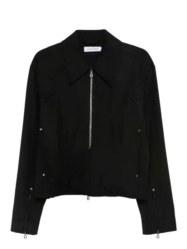 KIKO KOSTADINOV Kraner Wool Blouson - Black