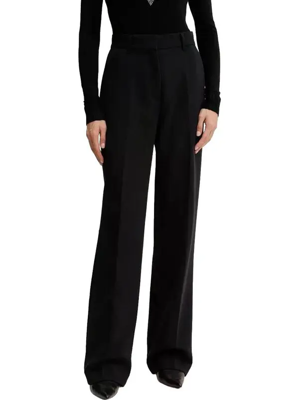 Guess Logo Detail Trousers - Black