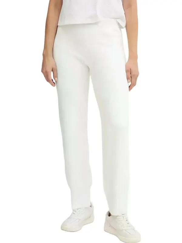 TWINSET Knitted Trousers - White