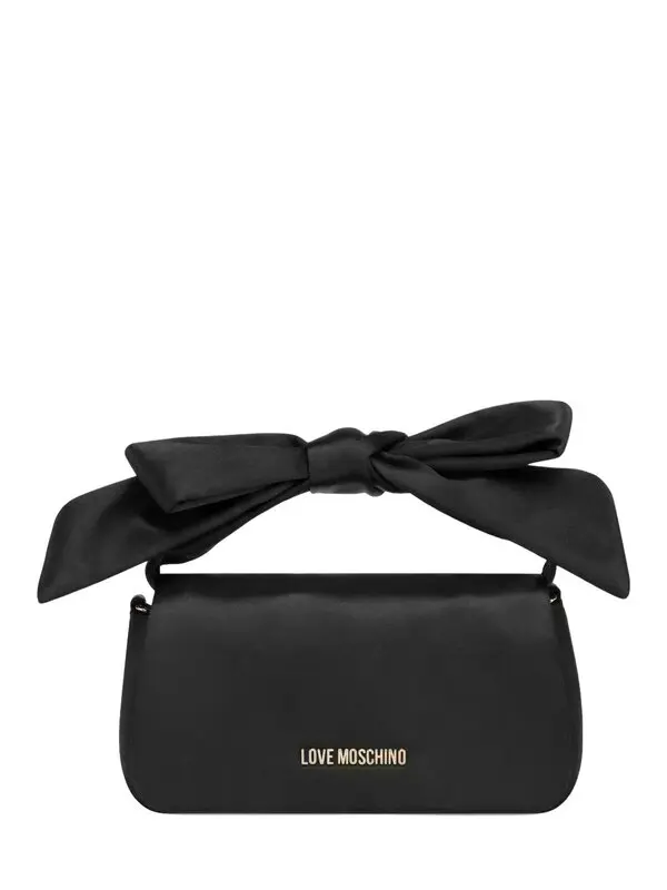 Moschino Bow Chain Tote Bag - Black