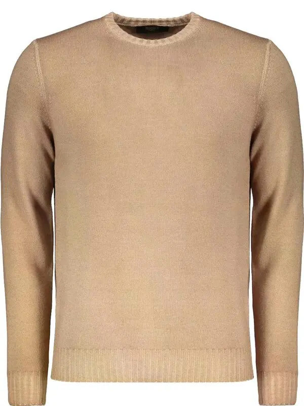 MOORER Orvieto-xt Long-sleeve Sweater - Neutrals