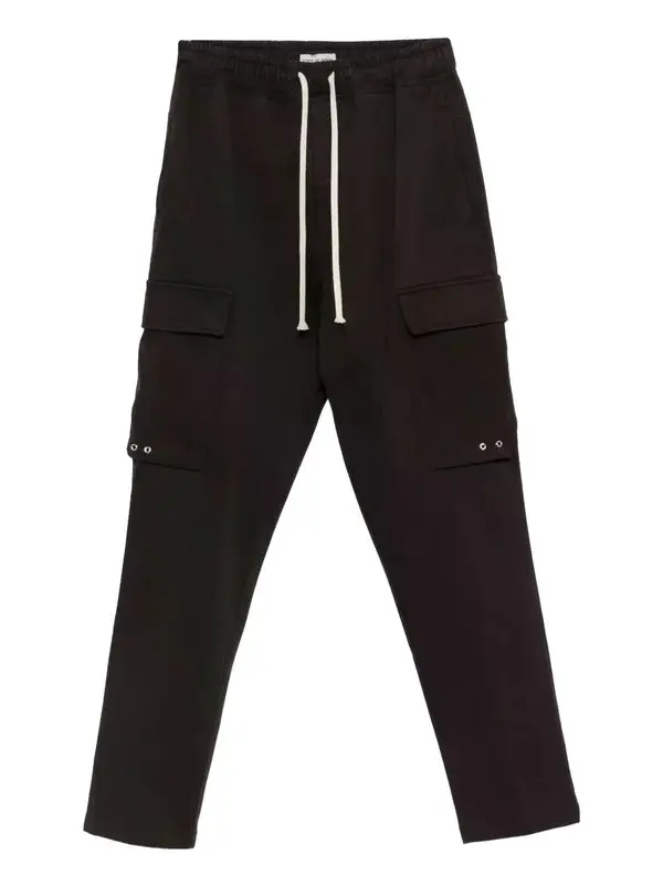 STATE OF ORDER Courier Cargo Drawstring Trousers - Black