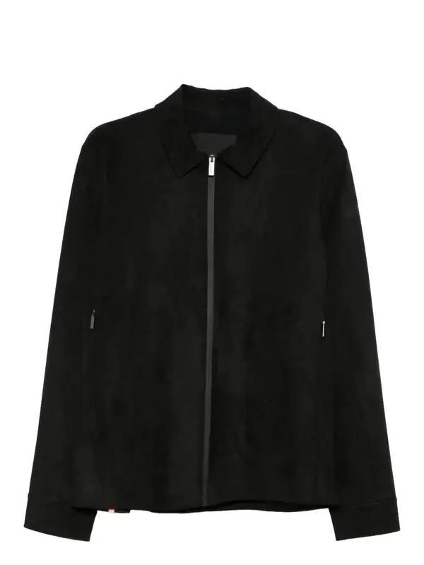 RRD Zip-fastening Shirt Jacket - Black