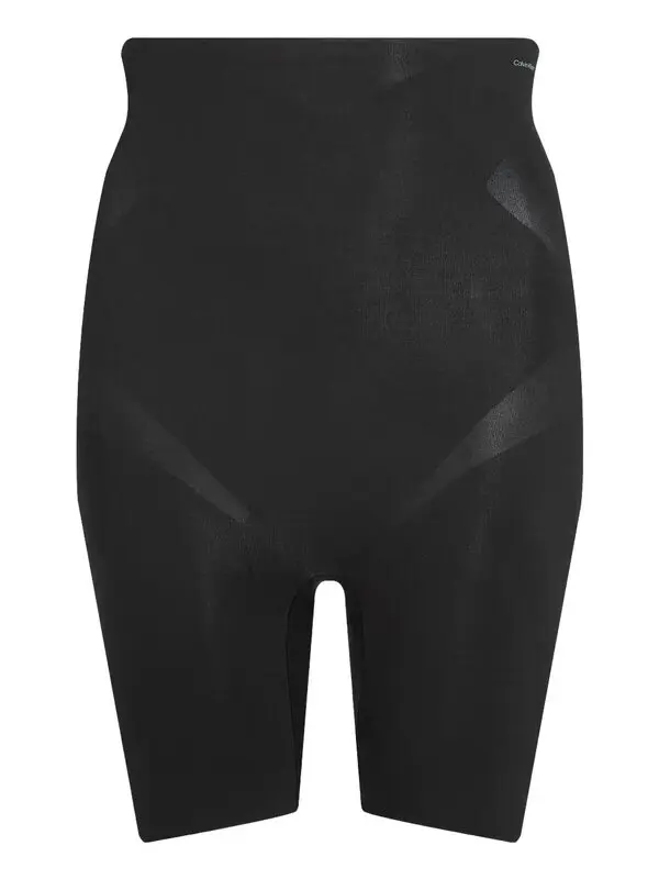 Calvin Klein High-waisted Shaping Shorts - Black