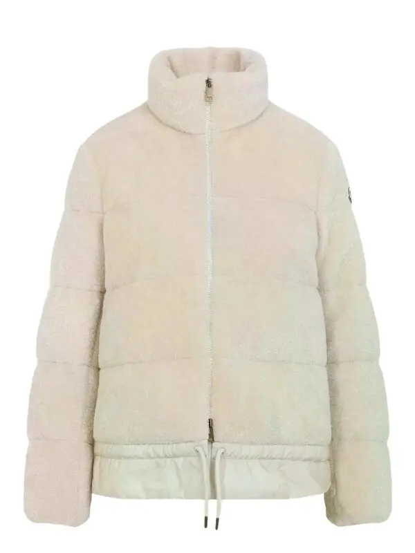 Moncler Cedre Teddy Down Jacket - Neutrals