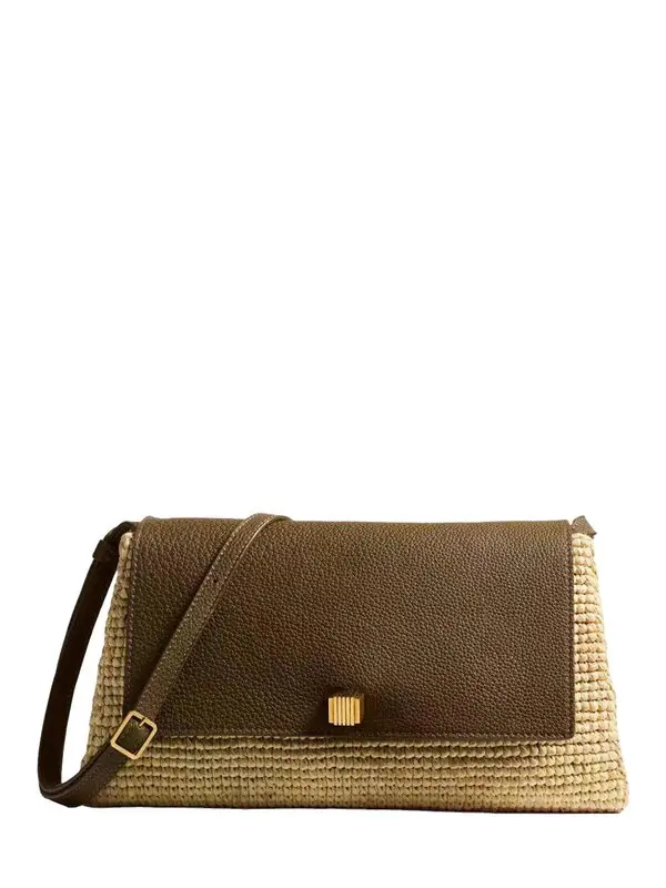 Khaite Audrey Cross Body Bag - Neutrals