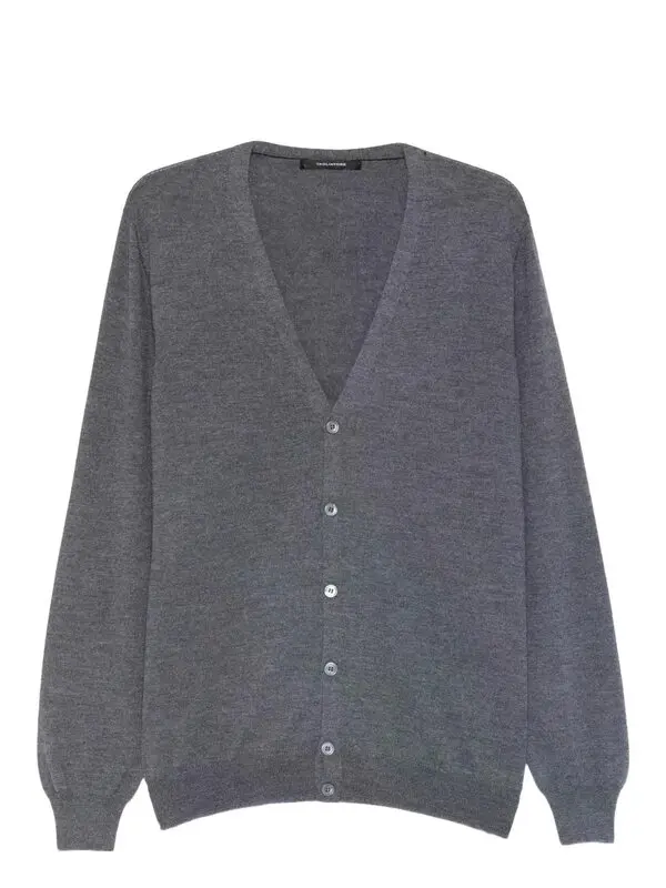 Tagliatore Kieran Buttoned Cardigan - Grey