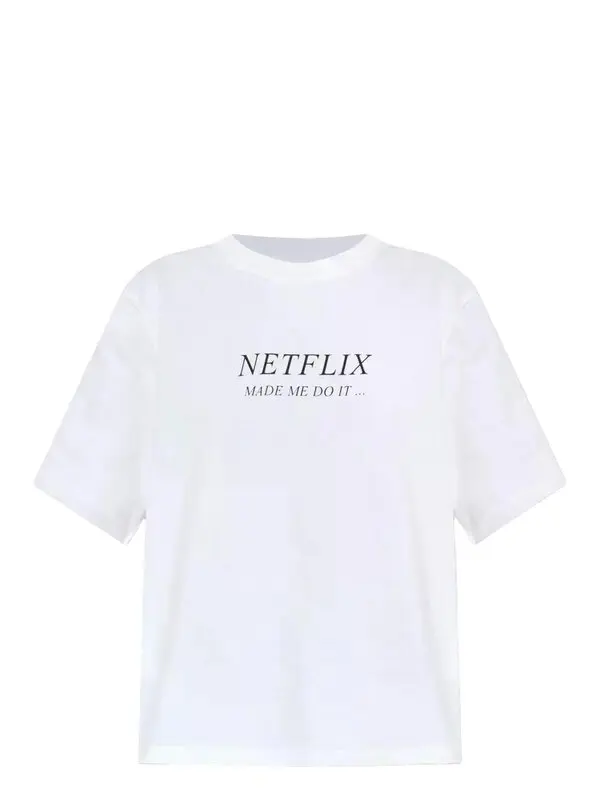 Victoria Beckham Slogan-print T-shirt - White