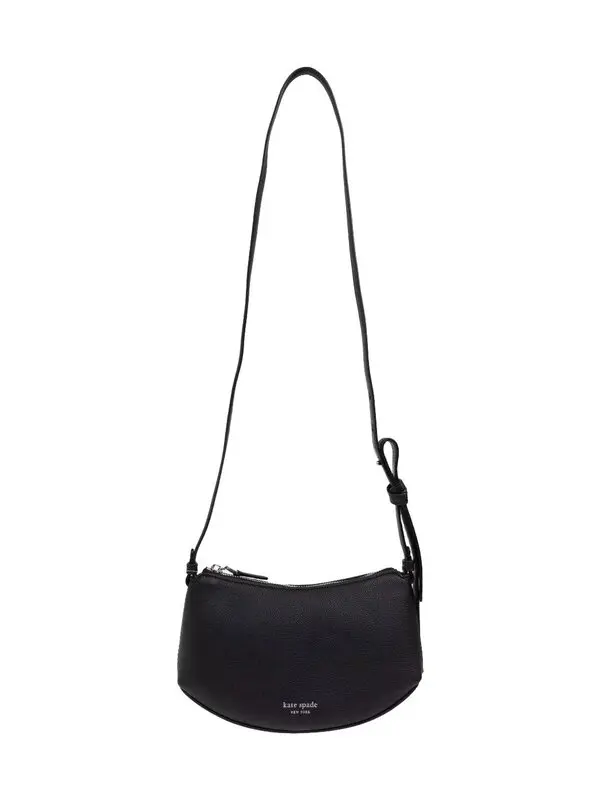 Kate Spade New York Leather Crossbody Bag - Black
