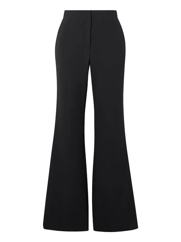 Simkhai Kenna Crepe Flared Pants - Black