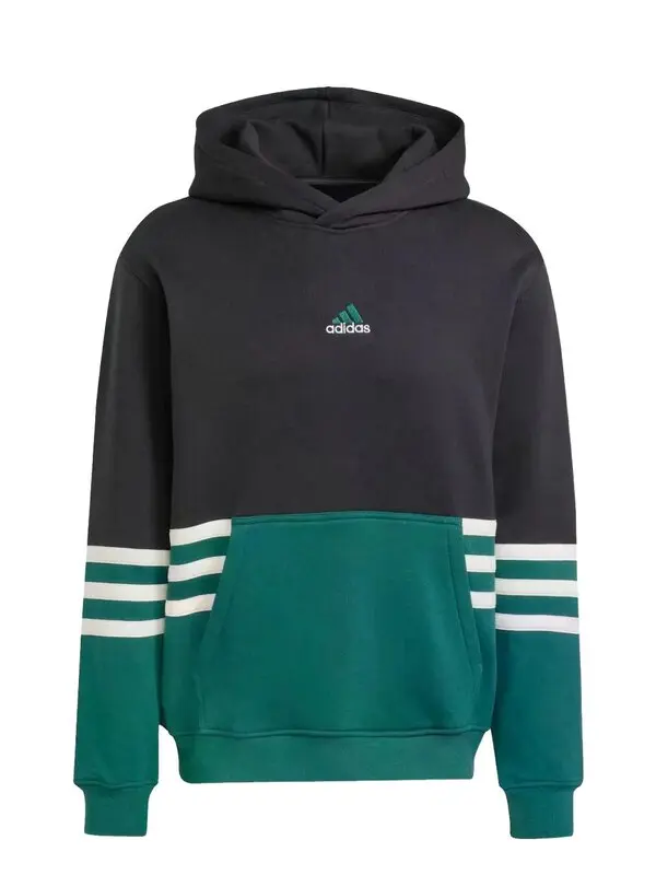 Adidas Archive Cutline Hoodie - Black
